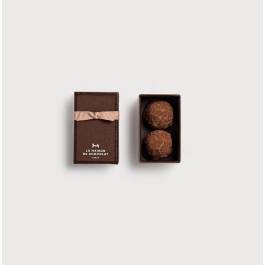 Dark Chocolate Truffles 2pcs - La Maison du Chocolat